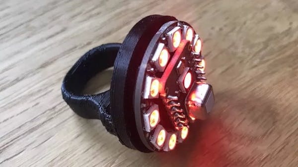 This 3D-Printed Ring Uses a Raspberry Pi RP2040 to Measure CO2 ...