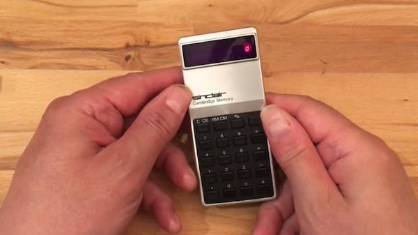 Vintage Sinclair Calculator Restored with Arduino - Hackster.io