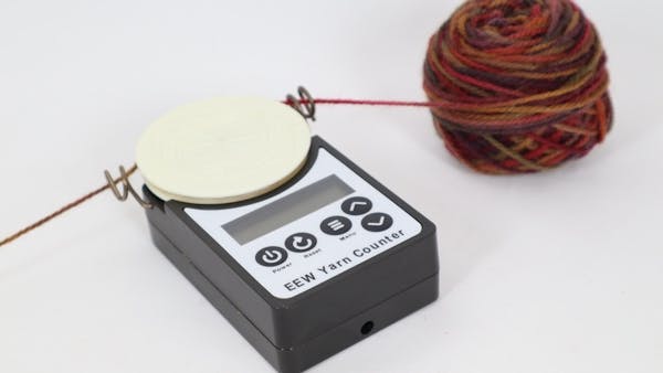 The EEW Yarn Counter Accurately Measures How Much Yarn You Have Before ...