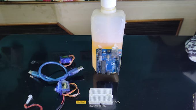 Touchless Soap/ Sanitizer Dispenser - Arduino Project Hub