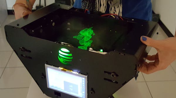 DIY Volumetric Display Produces Amazing 3D Visuals - Hackster.io