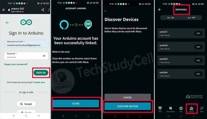 Arduino Iot Cloud Esp8266 Nodemcu Alexa Home Automation 2021 Arduino