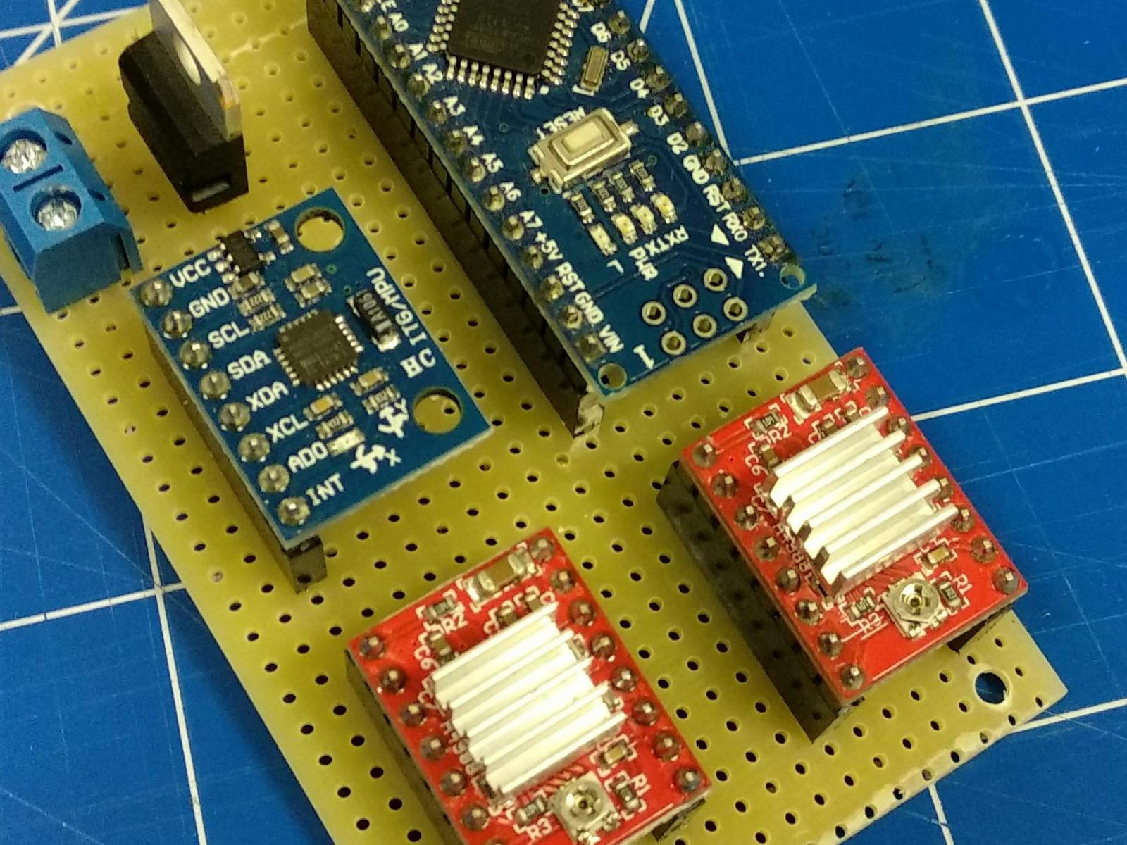 Self-balancing robot with Arduino Nano and steppers - Hackster.io Self-balancing robot with Arduino Nano and steppers - Hackster.io