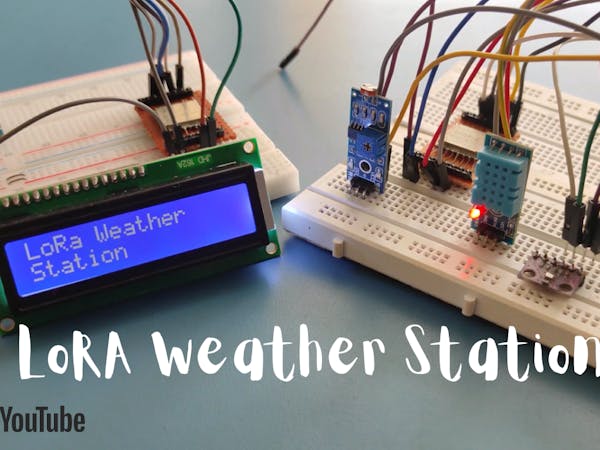Lora Weather Station With Arduino Arduino Project Hub