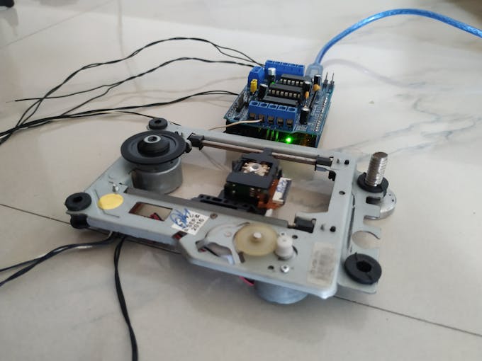 Arduino DVD motor - Arduino Project Hub