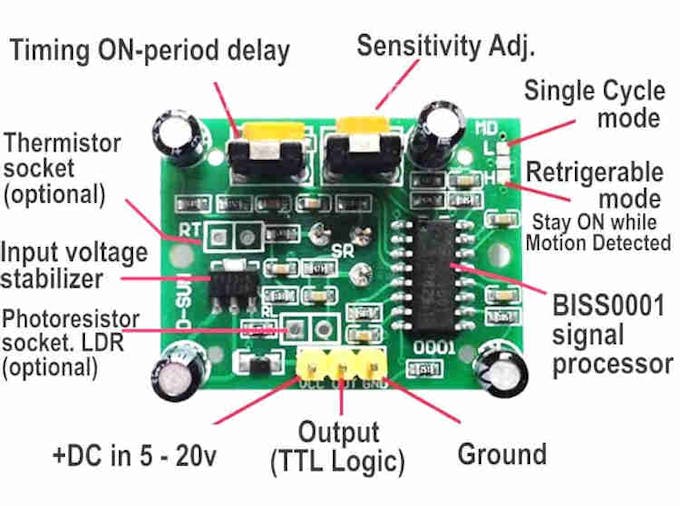 Bluetooth Controlled Automatic Door Using Pir Sensor Arduino Project Hub