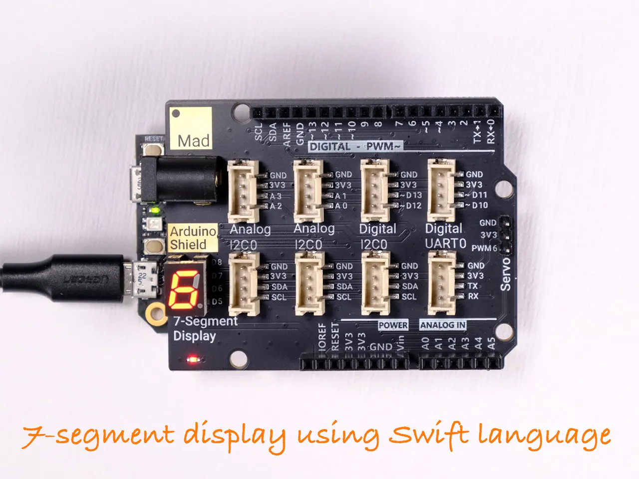 7-segment Display Using Swift Language - Hackster.io