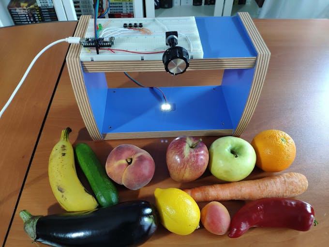 Vegetables and Fruits Ripeness Detection by Color w/ TF - Arduino ...