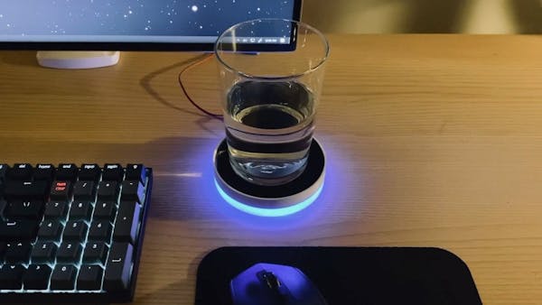 Steve Caruso's Arduino-Powered Smart Coaster Reminds Him to Drink When ...