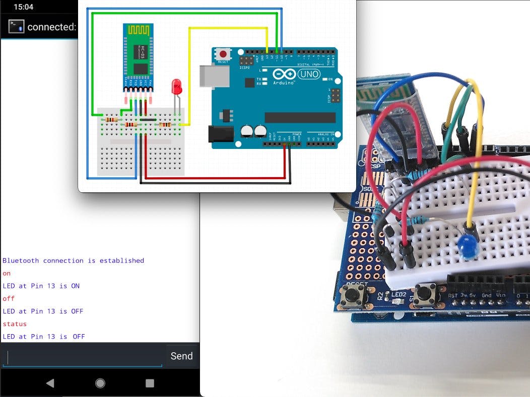 Basic Bluetooth communication with Arduino & HC-05 - Hackster.io Basic Bluetooth communication with Arduino & HC-05 - Hackster.io