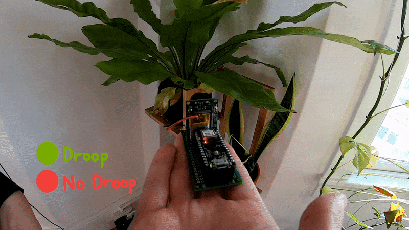 Droop Detection with Arduino and TFlite - Hackster.io