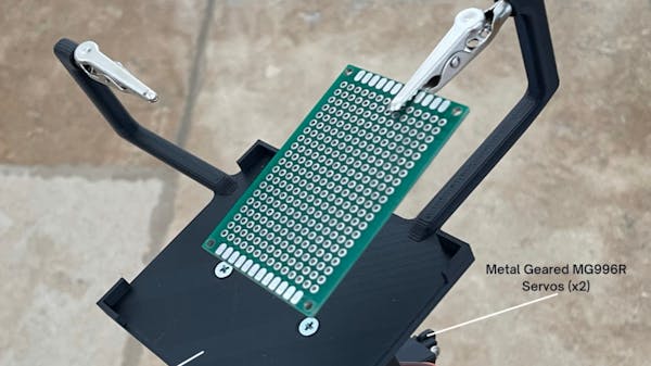Robotic Helping Hand Stabilizes Soldering Projects - Hackster.io