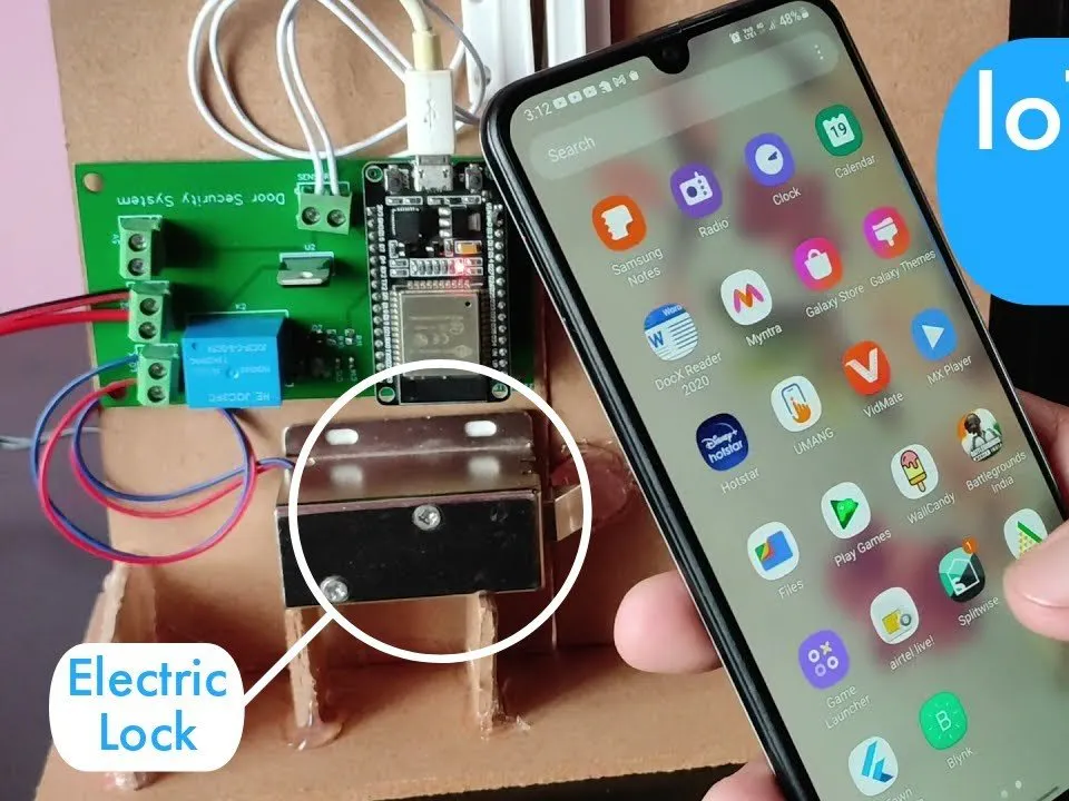 IoT Door Lock Project - Hackster.io