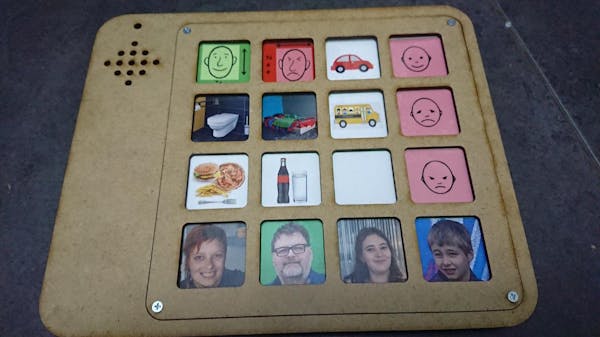 DIY Electronic PECS Board Helps Autistic People Communicate - Hackster.io