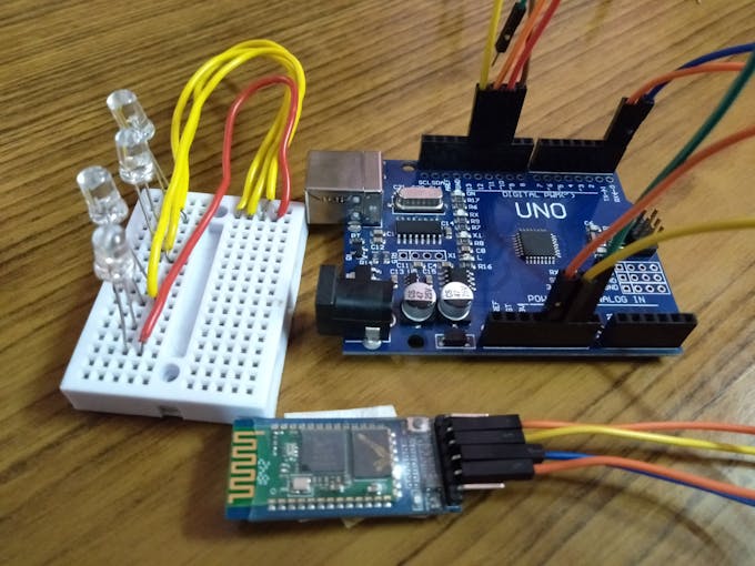 Bluetooth Operated LEDs - Arduino Project Hub