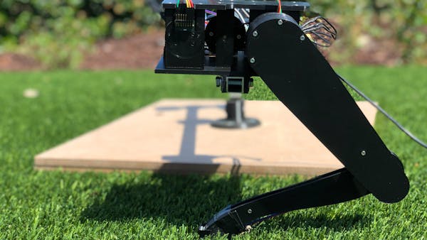 This Open Source Robotic Leg Performs Jumps and Walks All on Its Own ...