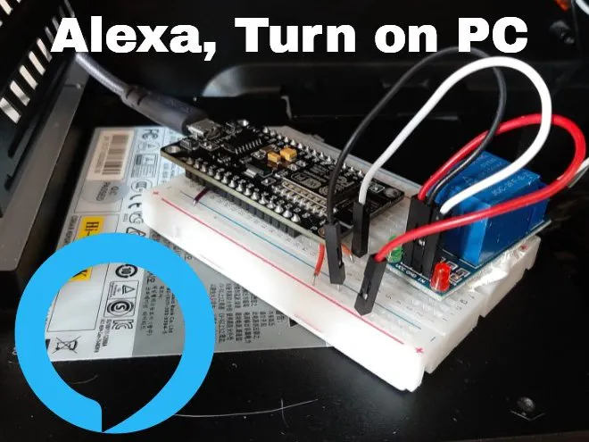 Turn on your PC with Alexa and the ESP8266 like IRONMAN - Hackster.io