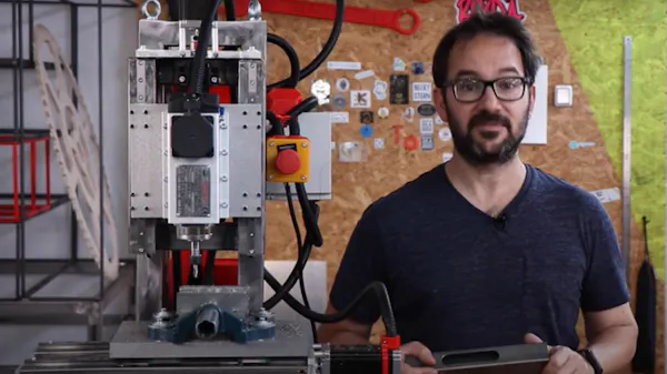 Ivan Miranda Made a Steel CNC Mill From Scratch - Hackster.io