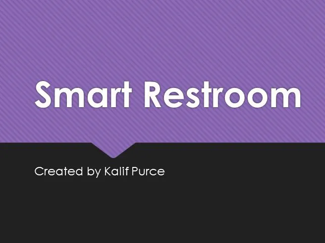 Capstone Project Smart Restroom Hackster Io