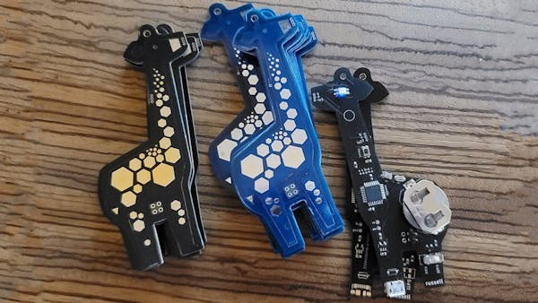 Russell Is More Than a Giraffe — He's a Hackable CircuitPython SAM D21 ...