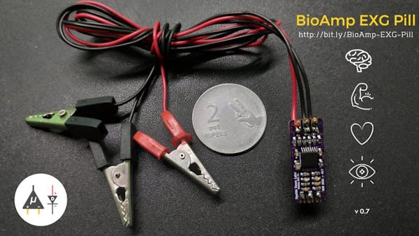 Upside Down Labs' BioAmp EXG Pill Offers Easy ECG, EMG, EOG, and EEG ...