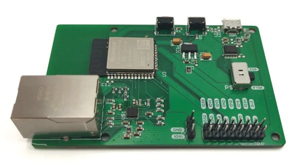 Frédéric Dubois' ZiGate-Ethernet Is an ESP32 Gateway with Wi-Fi, BLE, Ethernet, and Optional ...