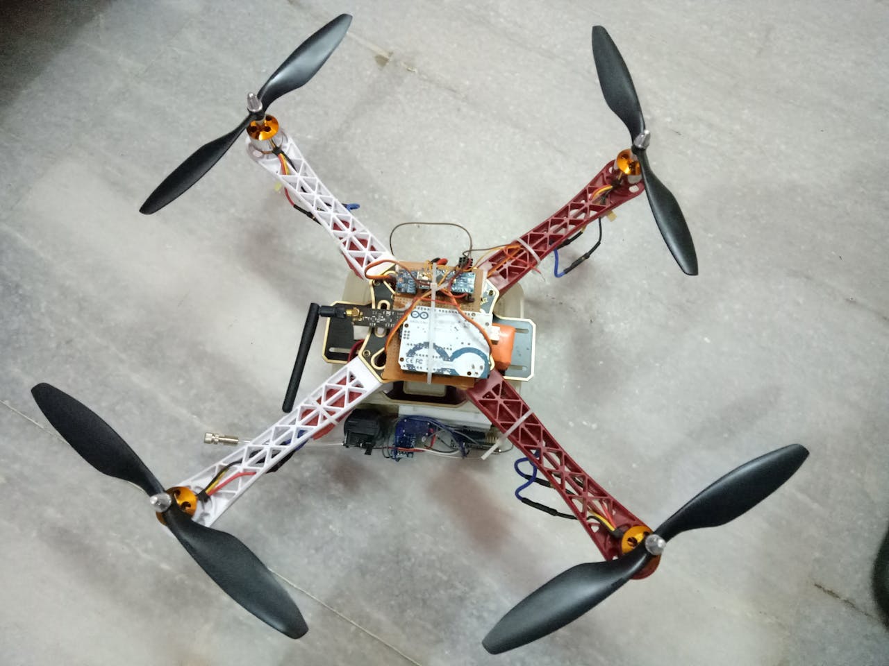 How To Build A Rc Drone And The Transmitter Using Arduino 11 Steps Instructables Atelier Yuwa