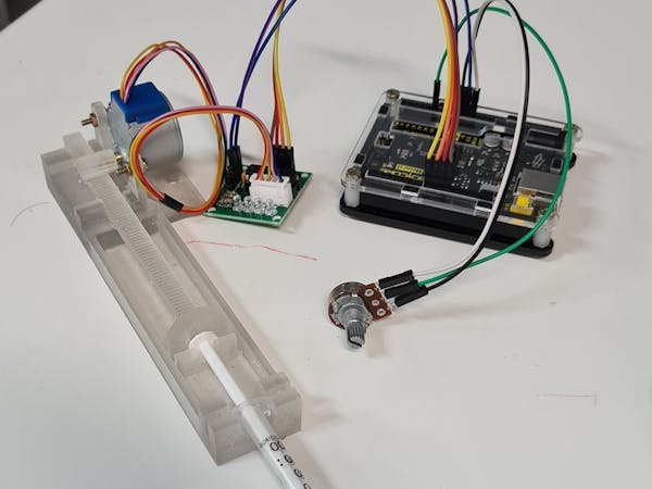 Syringe drive - Arduino Project Hub