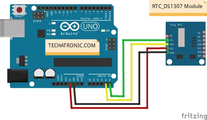 DS1307 RTC Module With Arduino - Arduino Project Hub
