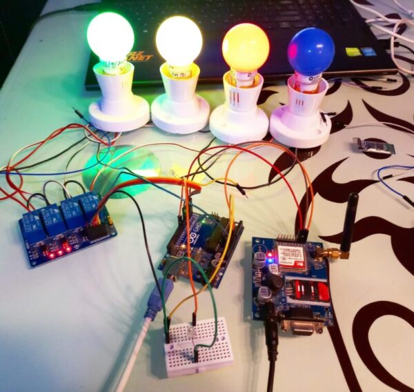 GSM based home automation using Arduino and Sim900 - Hackster.io