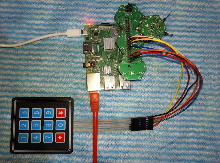 Controlling Hexabitz RGB LED Module Using 4x3 Keypad Via RPi - Hackster.io