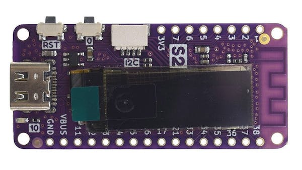 LOLIN's Wemos S2 Pico Packs an OLED Display and an Espressif ESP32-S2 Into a Tiny Footprint ...