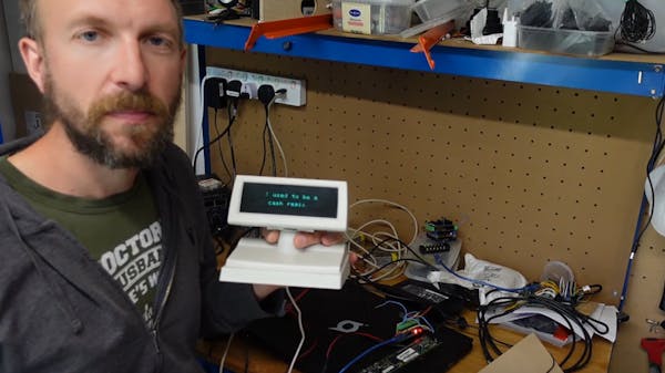 Creating A Real Time Display Out Of A Vacuum Fluorescent Display Unit And An Arduino Nano