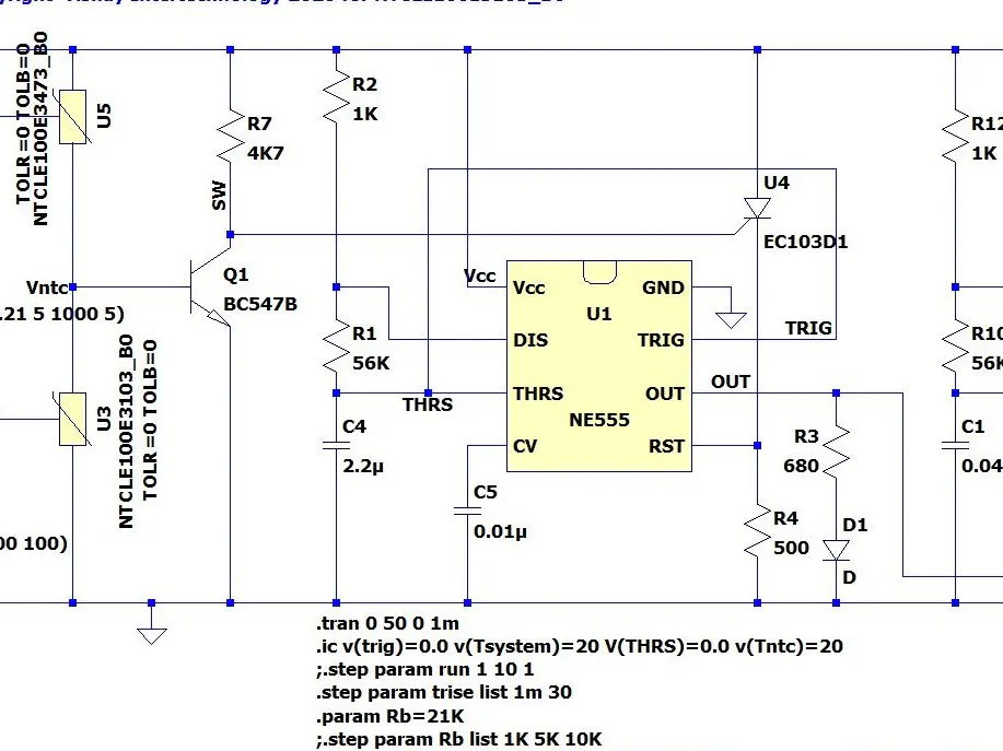 Simulation of resettable rate or rise buzzer heat detector - Hackster.io