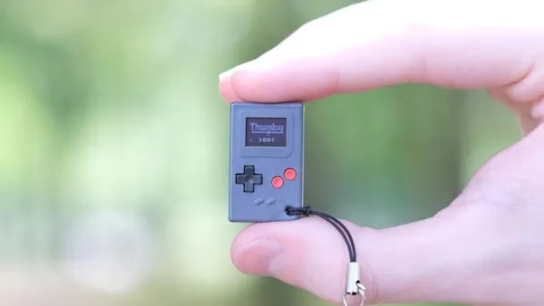 Thumby Is a Tiny, Keychain-Friendly Portable Video Game Console ...