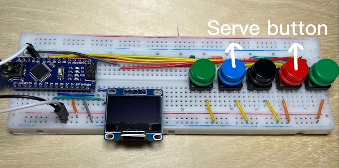 Mini Table Tennis(Arduino Nano + WS2812B LED Strip Lights) - Arduino ...