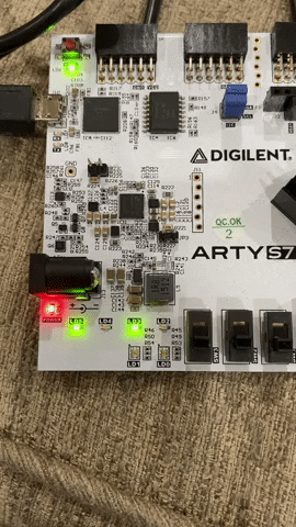 LED Patterns on the Arty S7 FPGA board - Hackster.io