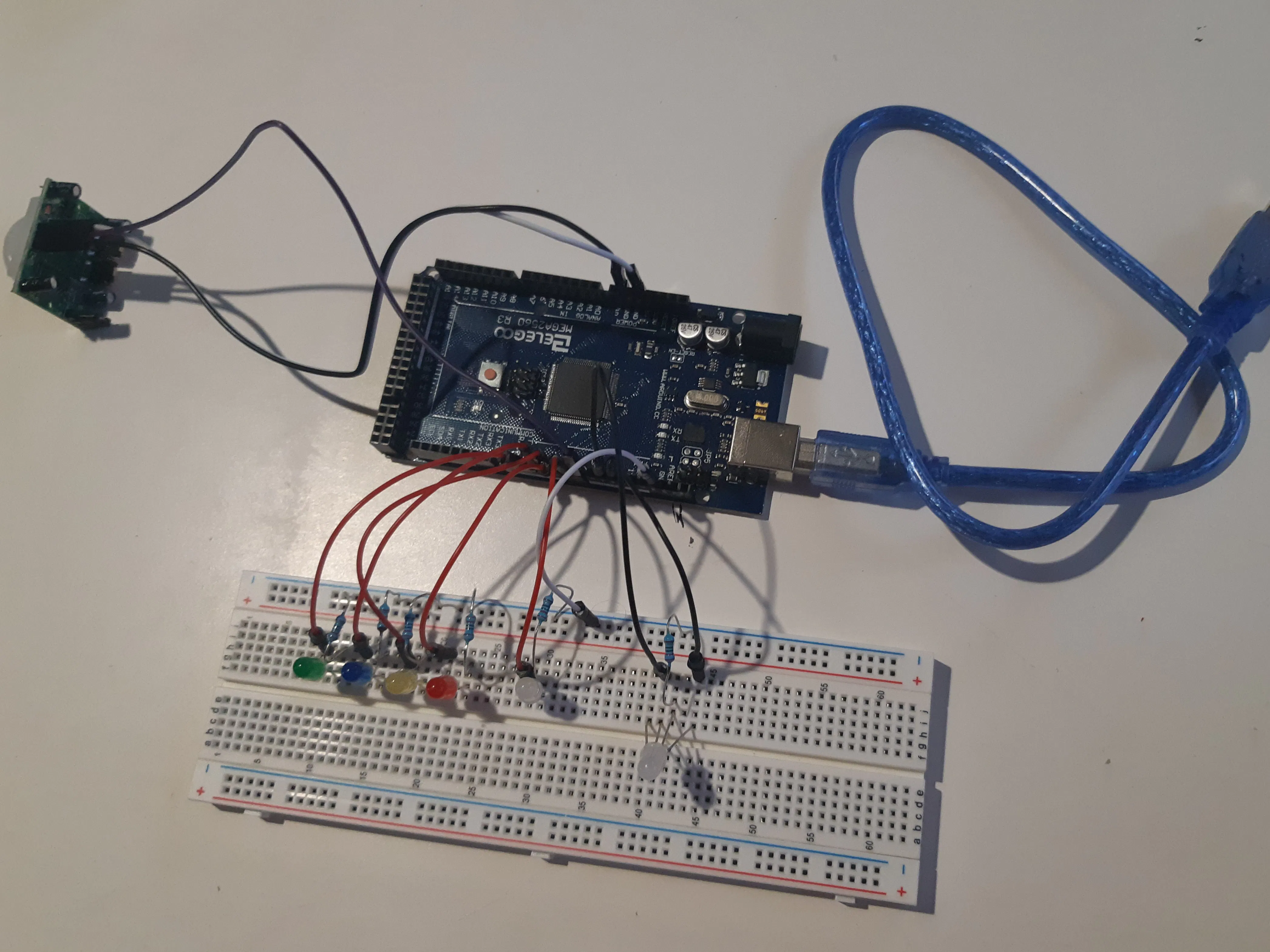 LED project (With motion detector) - Hackster.io