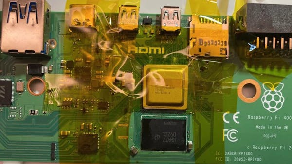 Raspberry Pi 400 Gets an 8GB Upgrade — By Hand-Balling and Soldering a ...