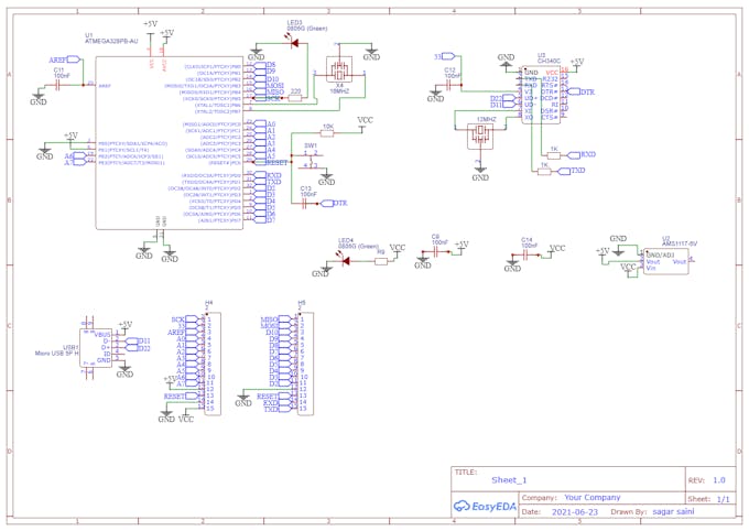 How To Make Arduino Uno Clone Board Arduino Project Hub