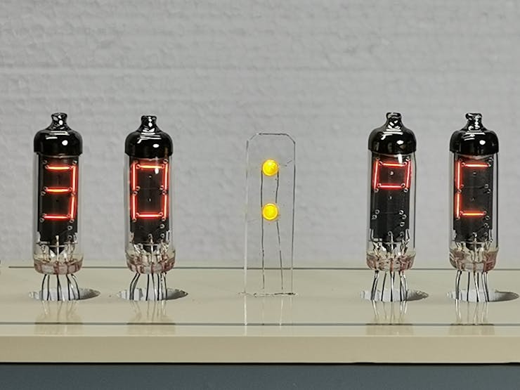 Diy Simplest Iv9 Numitron Clock With Arduino 7 Steps Instructables 4024