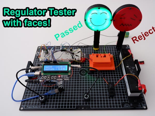 Voltage Regulator With Faces Arduino Project Hub
