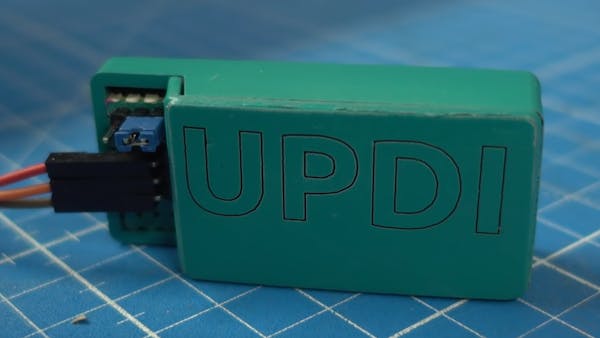 Loading Firmware Onto an ATtiny with a Homemade UPDI Programmer - Hackster.io