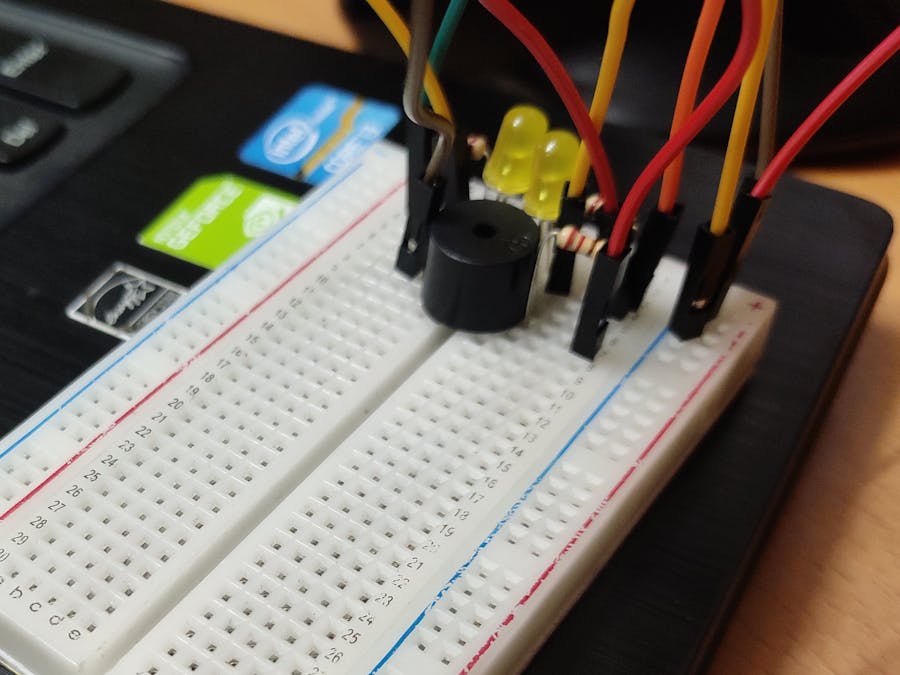 Rail road crossing Effect ( LED and Buzzer) - Hackster.io