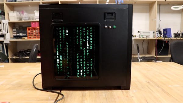 Add a 1337 Matrix-Style Panel to Your PC - Hackster.io