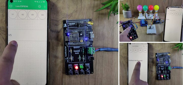 Lora Iot Project With Arduino Esp8266 Blynk Details