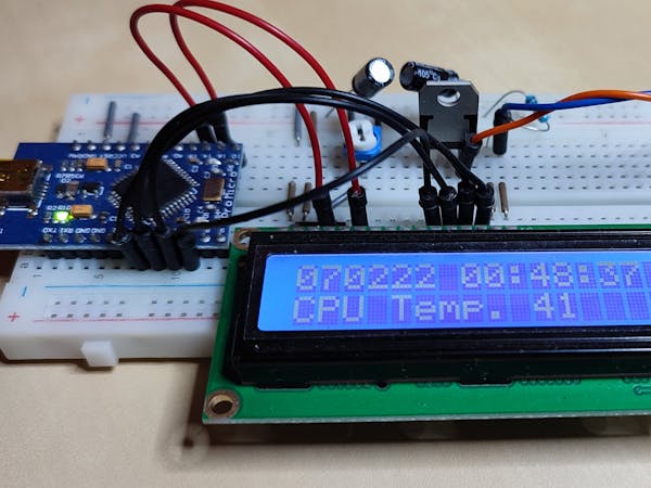 HID-compliant Auxiliary LCD Display for PC - Arduino Project Hub