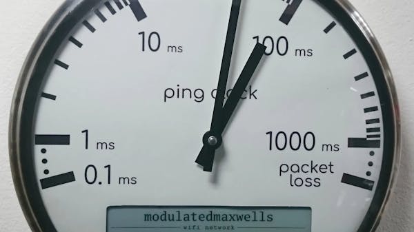 Ping “Clock” Display - Hackster.io