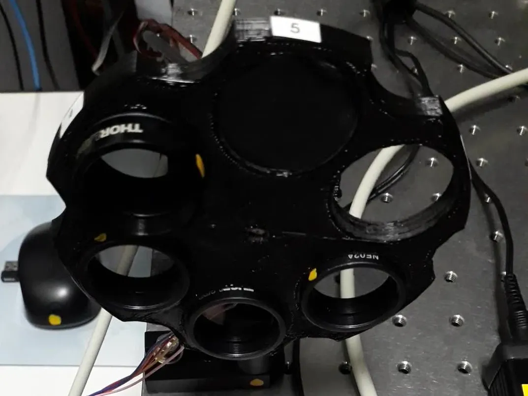 3D-printable Motorized Wheel for optical filter turning - Hackster.io