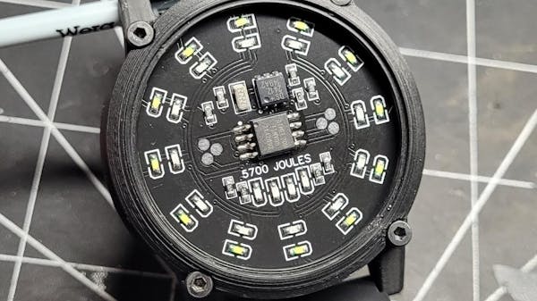 An Always-On ATtiny85 PCB Wristwatch - Hackster.io